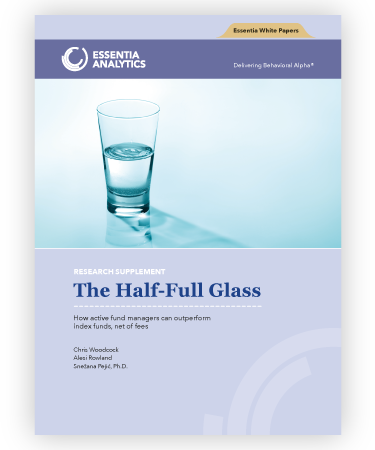 Investment Alpha and the Half-Full Glass | Essentia Analytics