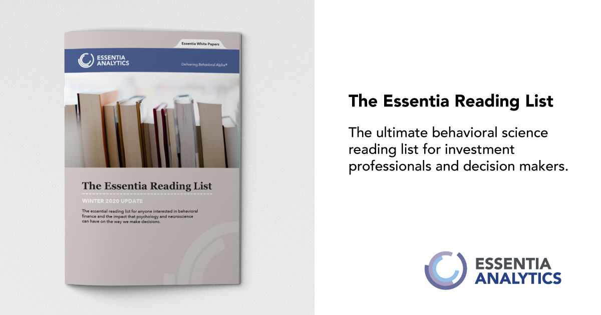 What We’re Reading - Updated! | Essentia Analytics